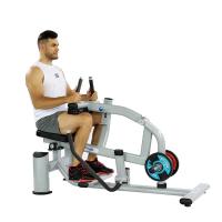 China FR40 Plate Loaded Seated Calf Raise Machine 1460×900×970mm for Gym Leg Strength Training for sale