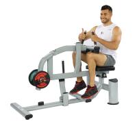 China FR40 Plate Loaded Seated Calf Raise Machine 1460×900×970mm for Gym Leg Strength Training for sale