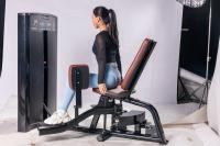 China AX16 Commercial Hip Abductor Adductor Machine 1685x702x1360mm 196kg Dual Function Gym Equipment for sale