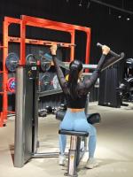 China Commercial Lat Pulldown Machine 80kg Weight Stack Pin Loaded Gym Equipment for Distribution for sale