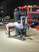 China Freeman Commercial Pin Loaded Prone Leg Curl Machine AX06 80.25kg Weight Stack for sale