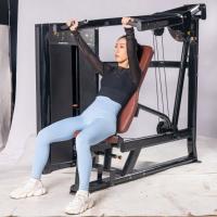 China Commercial Pin-Loaded Multi-Press Machine 80kg Weight Stack for Chest Shoulder Workout for sale