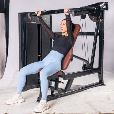 China Commercial Pin-Loaded Multi-Press Machine 80kg Weight Stack for Chest Shoulder Workout for sale