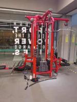 China FR-45B Commercial 4-Station Cable Crossover Gym Equipment 5000x3000mm with 450kg Weight Stack for sale