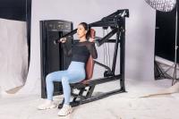 China Commercial Pin-Loaded Multi-Press Machine 80kg Weight Stack for Chest Shoulder Workout for sale