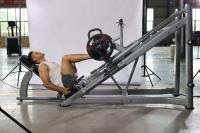 China FR-25 Commercial Plate Loaded Leg Press Hack Squat 3000x1700x1600mm 265kg for sale