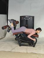 China Commercial Leg Extension Leg Curl Gym Equipment AX09 with 80.25kg Weight Stack and 1520x1115x1360mm Dimensions for sale