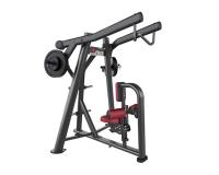 China Commercial Plate Loaded Lat Pulldown High Row Machine 2200x1600x2000 mm 120 kg Steel Frame for sale