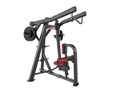 China Commercial Plate Loaded Lat Pulldown High Row Machine 2200x1600x2000 mm 120 kg Steel Frame for sale