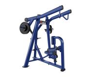 China Commercial Plate Loaded Lat Pulldown High Row Machine 2200x1600x2000 mm 120 kg Steel Frame for sale