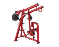 China Commercial Plate Loaded Lat Pulldown High Row Machine 2200x1600x2000 mm 120 kg Steel Frame for sale