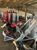 China FR-839 45 Degree Leg Press Machine 2170×1610×1260mm Commercial Plate Loaded Strength Training Equipment for sale