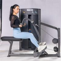 China Commercial Seated Row Machine with Self Adjusting Handles 80.25kg Weight Stack for sale