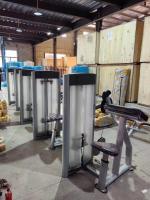 China AT08 Leg Extension Machine 80kg Weight Stack 1400x1150x1440mm Gym Strength Training Equipment for sale