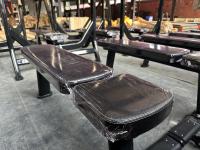 China Commercial Flat Bench FR-41 1300x600x600mm 30kg Durable Steel for Gym Weight Lifting for sale
