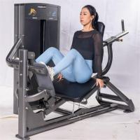 China AX14 Commercial Leg Press Machine with 80.25kg Weight Stack and 1380x1120x1360mm Dimensions for Gym Strength Training for sale