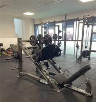 China Commercial 45 Degree Leg Press Machine FR25 Model 2880×1550×1500mm 236.5kg for Gym Strength Training for sale