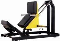 China FM-09 Steel Plate Loaded Calf Raise Machine 1334×1250×1640mm for Gym & Home Strength Training for sale