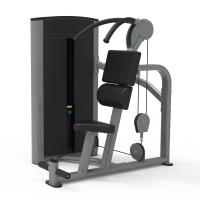 China Steel Pin-Loaded Abdominal Machine 1280x955x1360mm 80kg Weight Stack for Gym Strength Training for sale