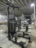 China Commercial Pin Loaded Pull-up Bar and Dipping Machine FR-07 2000x1400x2400 mm for Triceps Deltoids Workout for sale