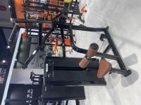 China Steel Pin-Loaded Abdominal Machine 1280x955x1360mm 80kg Weight Stack for Gym Strength Training for sale