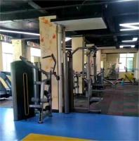 China Commercial Lat Pulldown Machine Pin Load Selection 1500x1600x2000 mm 170 kg for sale