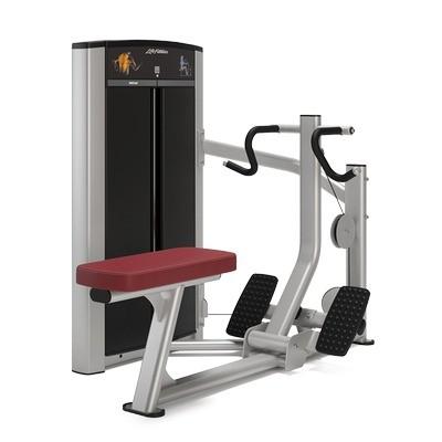 China Commercial Gym Equipment Low Row Strength Training Machine Pin Loaded AX13 80kg for sale