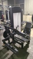 China Commercial Pin Loaded 2 in 1 Adjustable Seated Leg Extension Leg Curl Machine 230 kg for sale