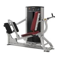 China Commercial Pin Loaded Leg Press Machine AX14 270kg 80kg Weight Stack Custom Color for sale