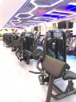 China Commercial Pin Loaded Inner Thigh Adductor Machine 1450x970x1500mm 273kg for sale