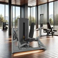 China Commercial Pin Loaded Leg Press Machine AX14 270kg 80kg Weight Stack Custom Color for sale
