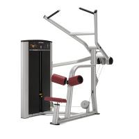 China Pin Load Seated Lat Pulldown Machine 1500x1385x1855mm 80kg Weight Stack for Gym for sale