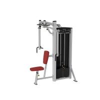 China AX18 Dual Function Commercial Pin Load Pec Fly Rear Delt Machine 1490×890×2060mm 1246kg Weight for sale