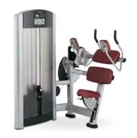 China FR-19 Commercial Pin Loaded Seated Abdominal Trainer 1500×1300×1750mm 140kg Gym Equipment for sale