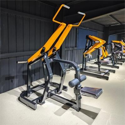 China Commercial Gym Plate Loaded Lat Pulldown Machine 1700x1370x1950mm Front Pulldown for sale