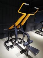 China Commercial Gym Plate Loaded Lat Pulldown Machine 1700x1370x1950mm Front Pulldown for sale