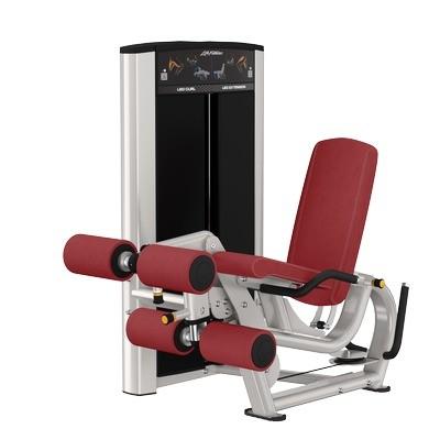 China AX09 Commercial Leg Extension & Prone Leg Curl Machine 1520×1115×1360mm with 80kg Weight Stack for sale