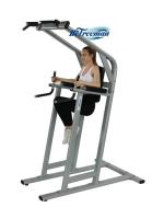 China Commercial Power Tower Dip Station FR-36 1600x1600x2300mm Pull Up Bar Leg Raise for sale