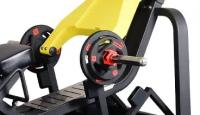 China Freeman Linear Leg Press Machine 2420x1660x1450mm Plate Loaded Strength Training Gym Equipment for sale