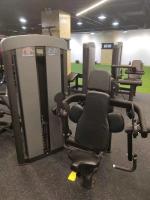 China Pin Loaded Biceps Curl Machine FR-907 80kg Weight Stack Commercial Gym Equipment for sale