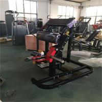 China Plate Loaded Standing Leg Curl Machine 1220x1050x1290mm 150kg Gym Strength Equipment for sale