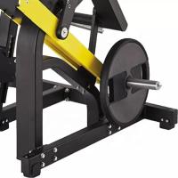 China Plate Loaded Standing Leg Curl Machine 1220x1050x1290mm 150kg Gym Strength Equipment for sale