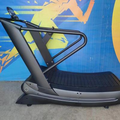 China Manual Curve Treadmill Non Motorized Air Runner 180kg Max Load 0-20km/h Speed for Gym for sale