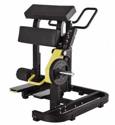 China Plate Loaded Standing Leg Curl Machine 1220x1050x1290mm for Gym for sale