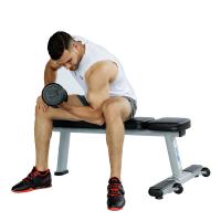 China Freeman FR-41 Commercial Flat Bench 1.3x0.6x0.6m Foldable Metal Fitness Equipment for sale