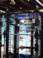 China FRM004C Multi-Function Smith Machine 2200x1500x2200mm with 80-100kg Weight Stacks for Commercial Gyms for sale
