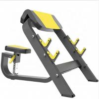China Freeman FR-824 Commercial Bench Press with Preacher Curl Rack 1.2x1.1x0.85m Foldable Steel Gym Equipment for sale