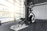 China Professional Cross Trainer Elliptical Machine 2100x760x1630mm for Home Gym Cardio Training for sale
