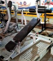 China Commercial Abdominal Muscle Board FR35 Steel Chest Press Gym Equipment 1900x600x1200mm for sale