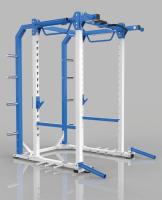 China Befreeman Commercial Power Rack Machine 1.5x1.7x2.4m Steel Frame Gym Equipment for sale